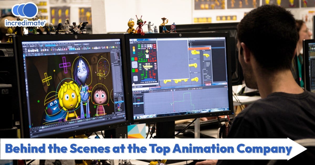 What Happens Behind the Scenes at the Top Animation Company - Incredimate