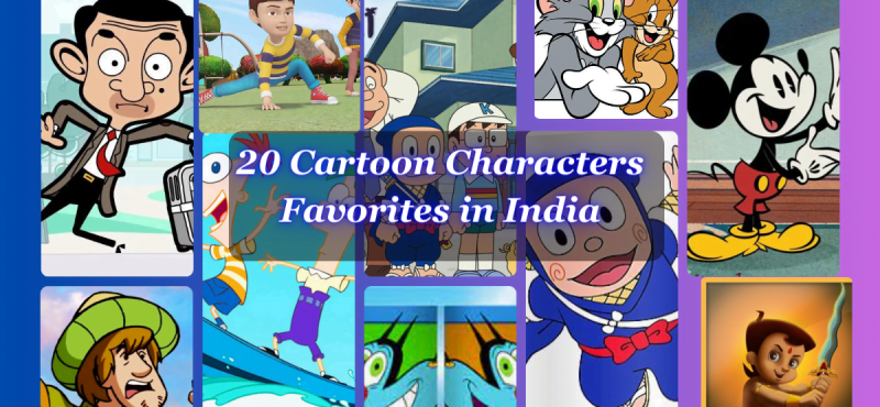 What are the top 20 Cartoon Characters in India? - Incredimate